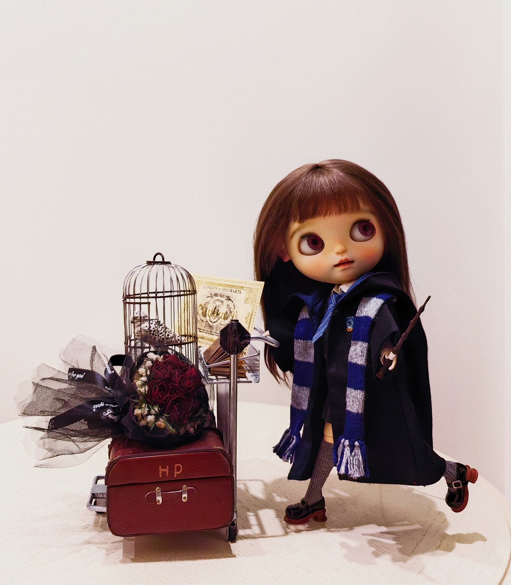 1:6 Scale Blythe BJD Dollhouse Harry Potter Series Miniature Furniture ...